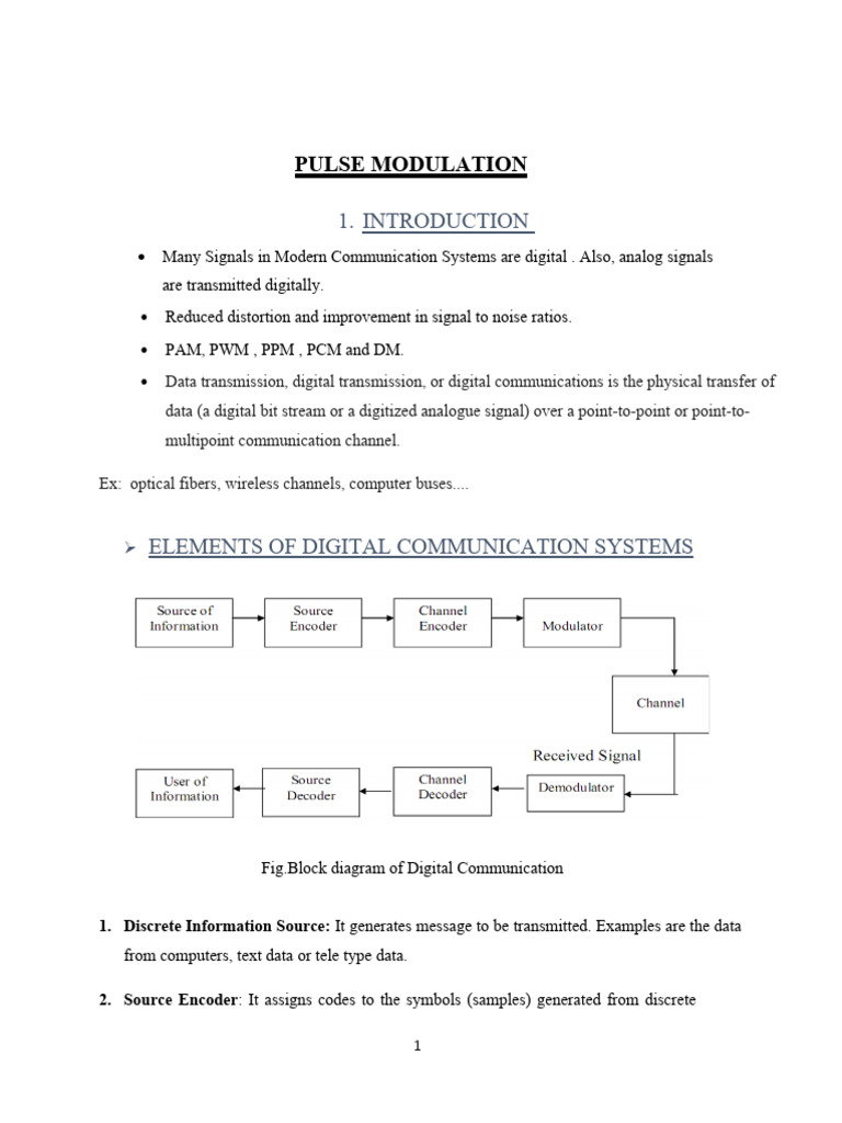 Telecommunications Notes | PDF | Modulation | Sampling (Signal Processing)