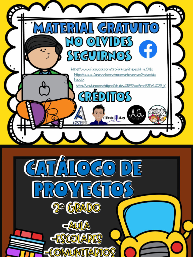 Catálogo de Proyectos Segundo Grado | PDF