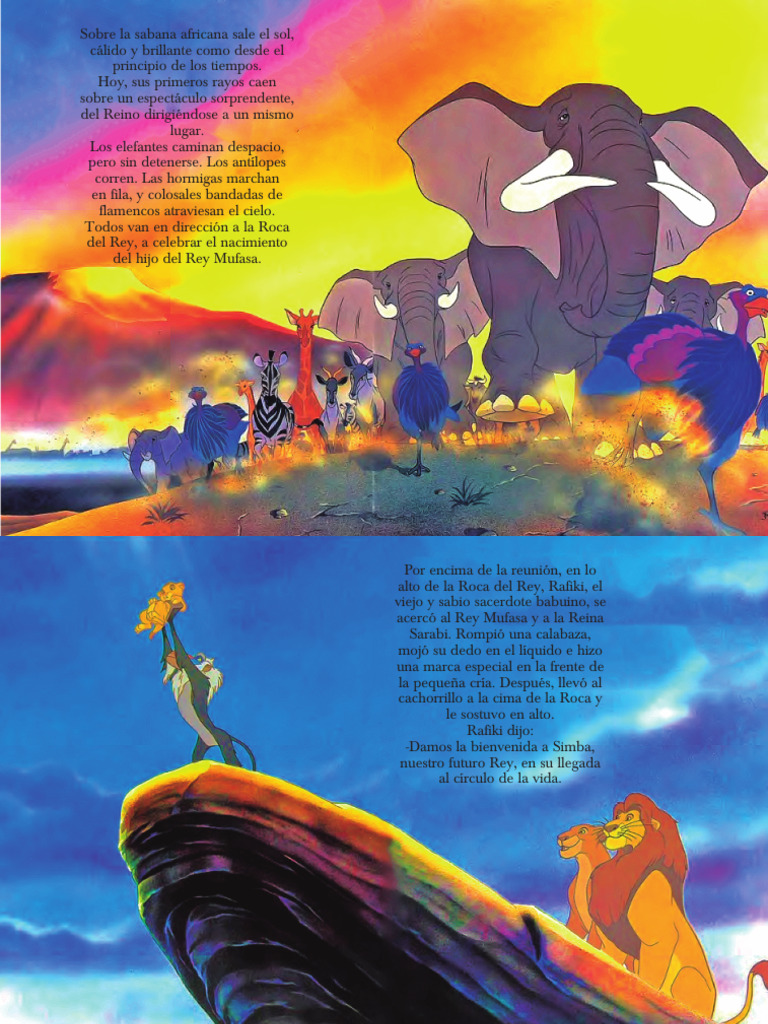 El Rey Leon | PDF | Clásicos | Libros para adolescentes