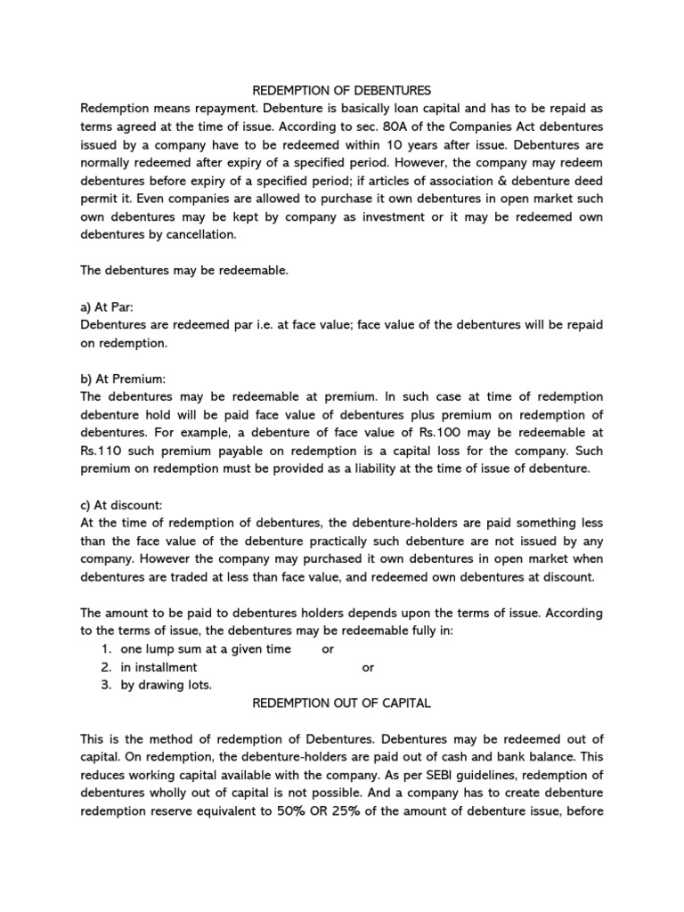 Accounts | PDF | Debenture | Discounting