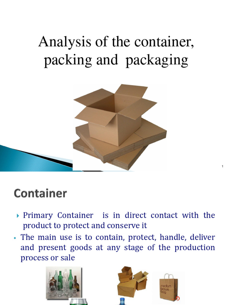 Container, Packaging, Packing | Download Free PDF | Copyright ...