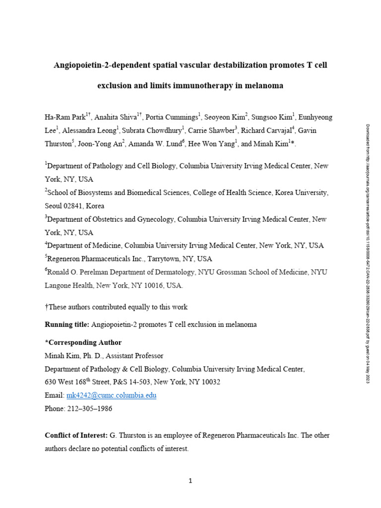 ANG2_Angiopoietin-2-dependent spatial vascular destabilization promotes ...
