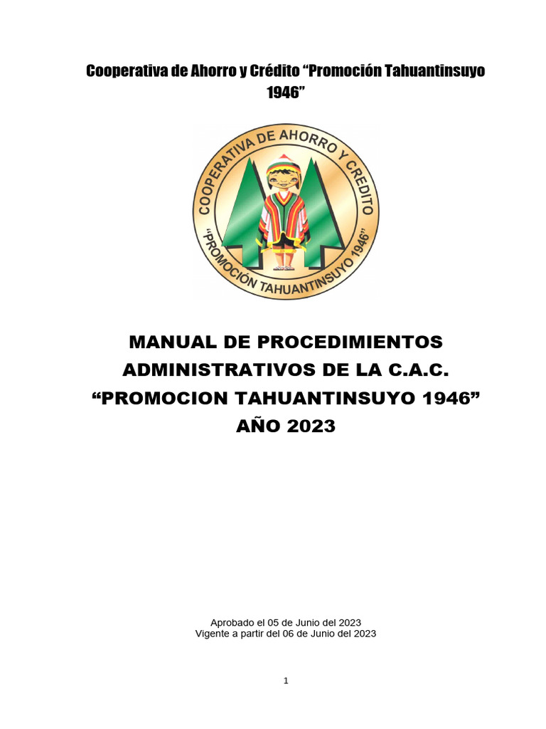 Manual de Procedimientos C.A.C. 2023 | PDF | Disciplinas | La dependencia de sustancias
