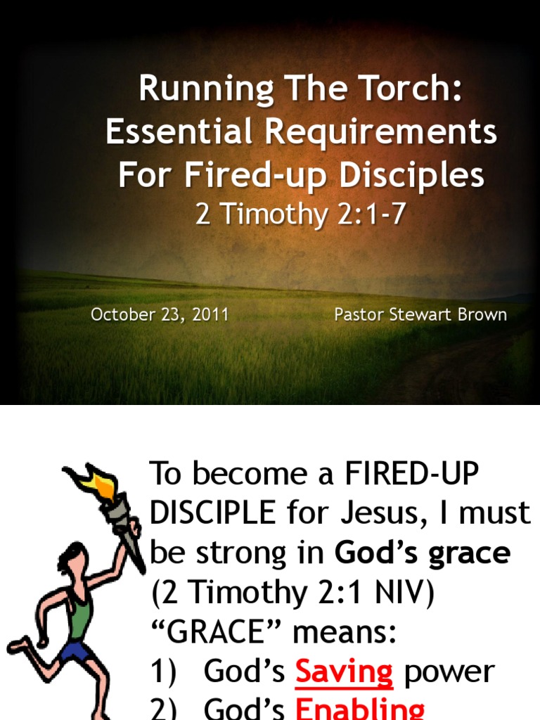 Running The Torch - Powerpoint | PDF