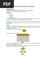 Escalera para Conversión de Unidades | PDF | Metrología | Cantidad