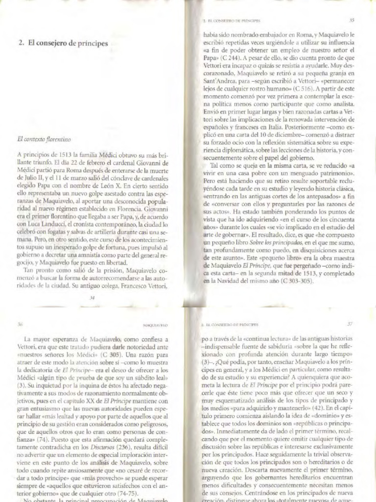 SKINNER - Maquiavelo (Capítulo 2) | PDF