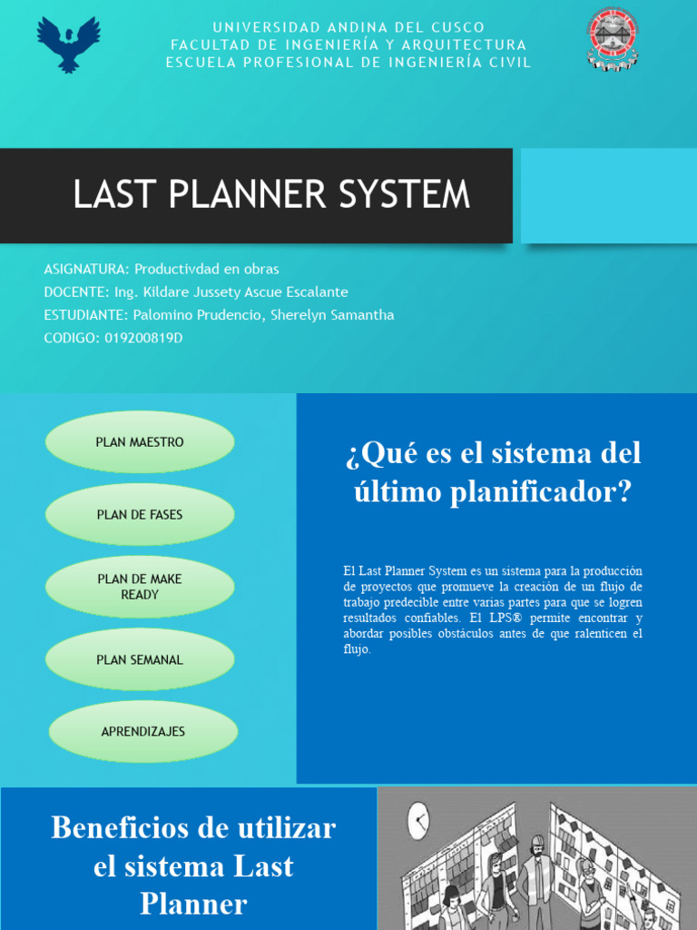 Last Planner System | PDF | Planificación