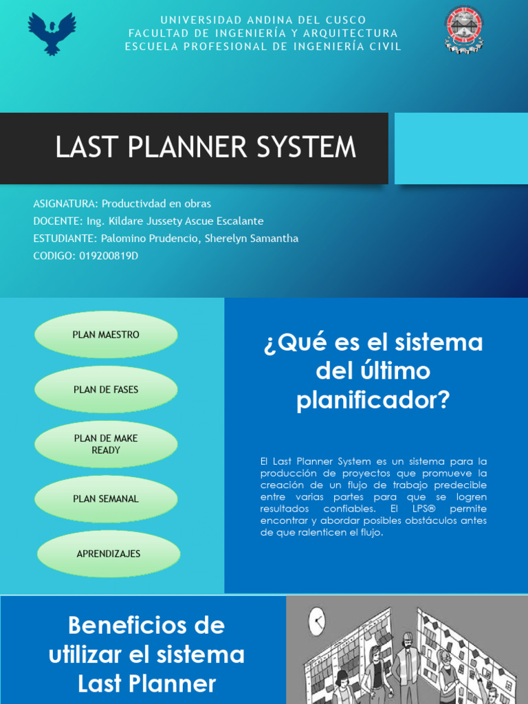 Last Planner System | Descargar gratis PDF | Planificación