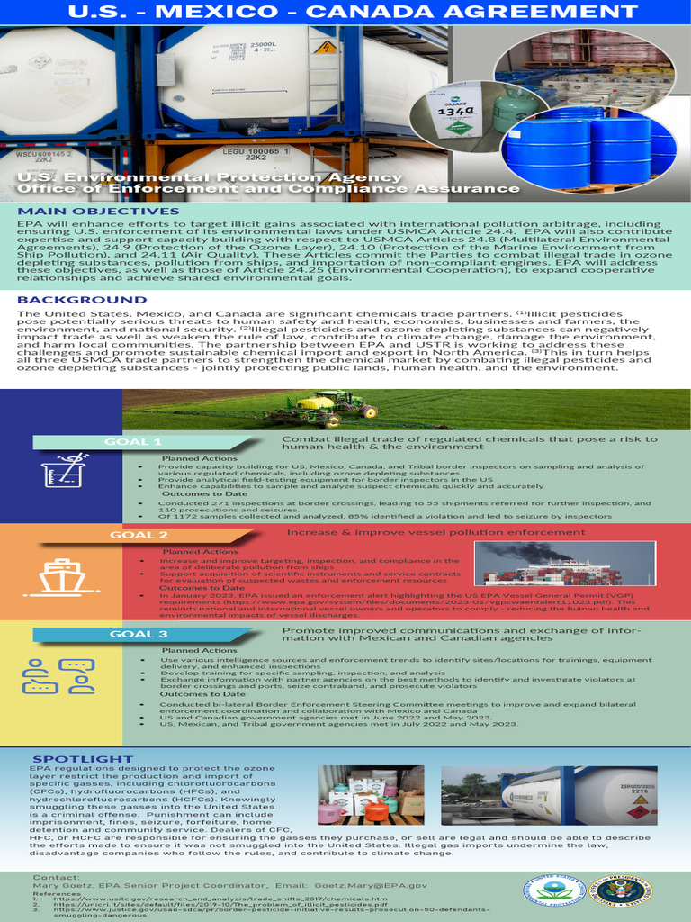 FY23 - EPA IAA Fact Sheet | PDF | Chlorofluorocarbon | United States ...