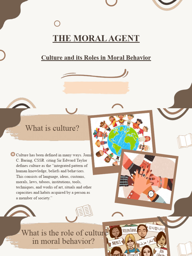 The Moral Agent Culture and Its Roles in Moral Behavior | PDF ...