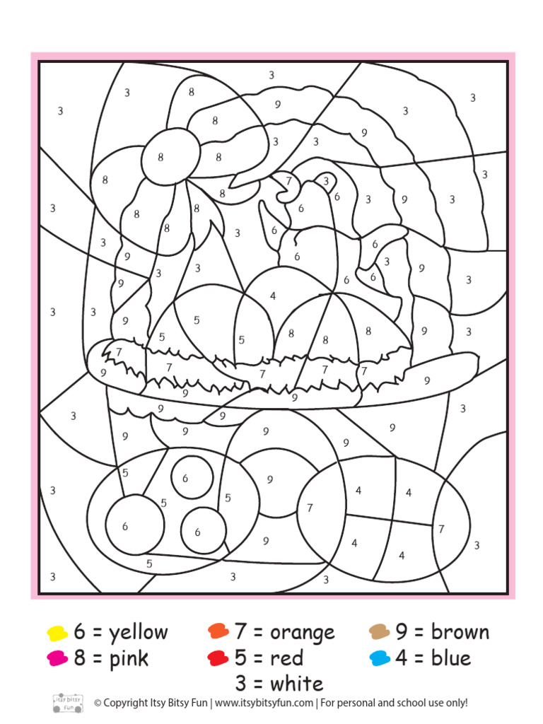 Easter Color by Numbers 0315-Ilovepdf-Compressed | PDF