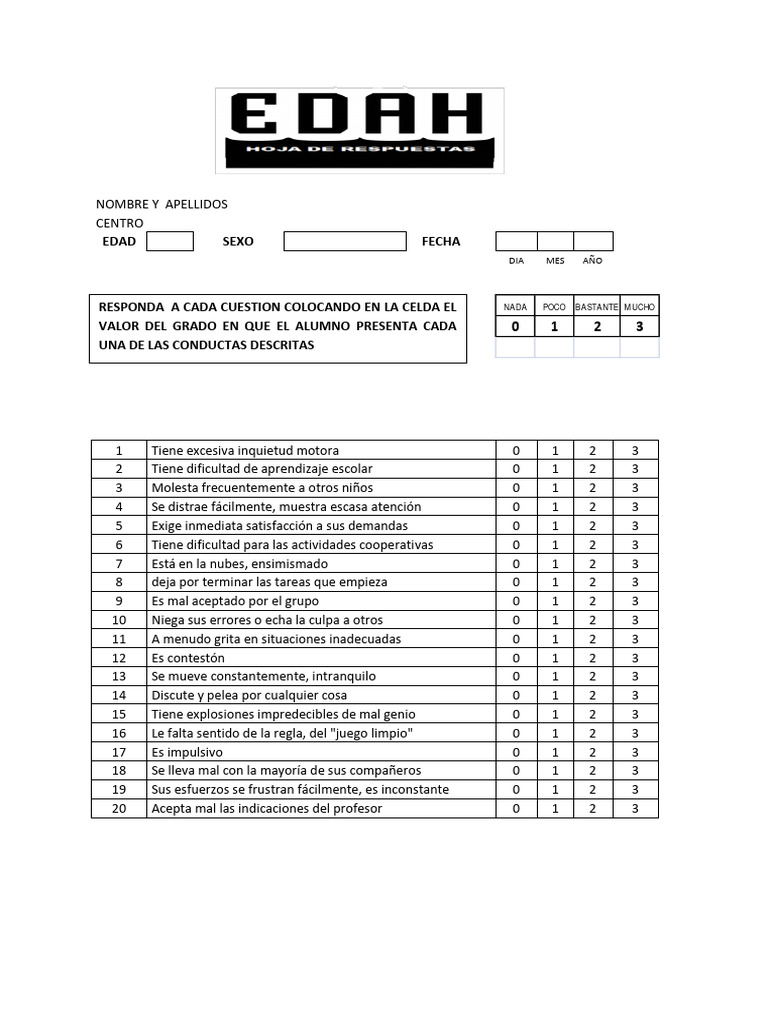 Edah Padres y Profesores | PDF