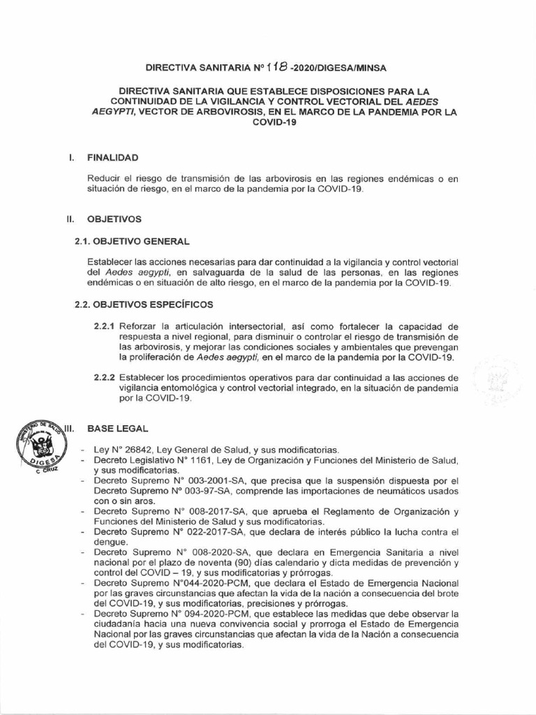 RM 836 2020 Minsa | PDF