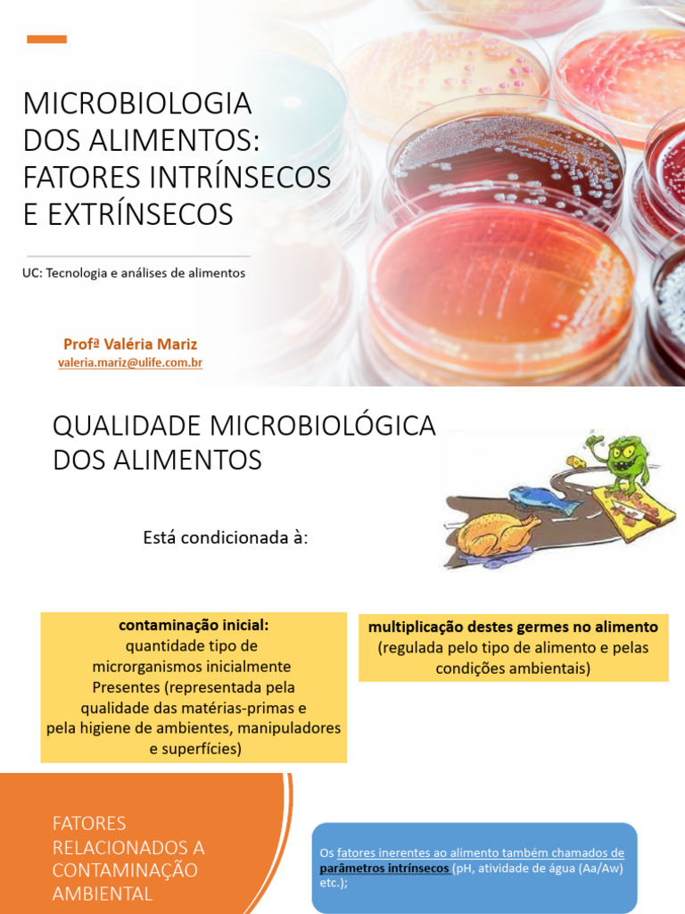 Aula de Microbiologia | PDF | Microrganismo | Oxigênio