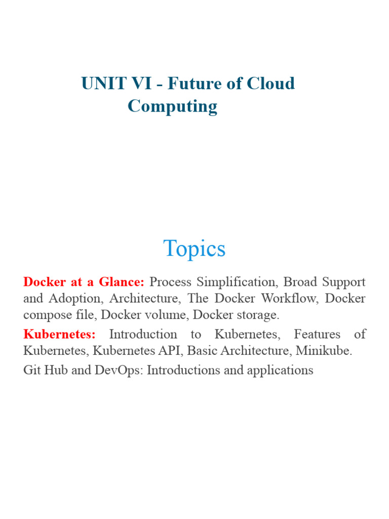 CC Unit VI | PDF | Virtual Machine | Virtualization