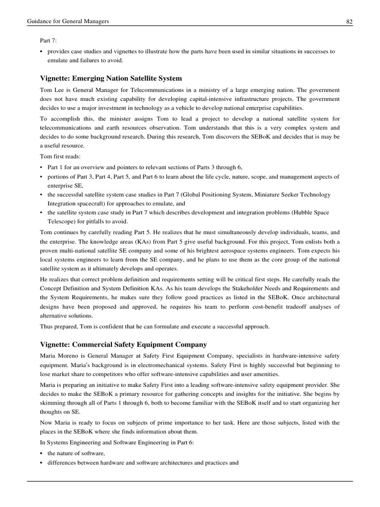 vignette | PDF | Systems Engineering | Engineering