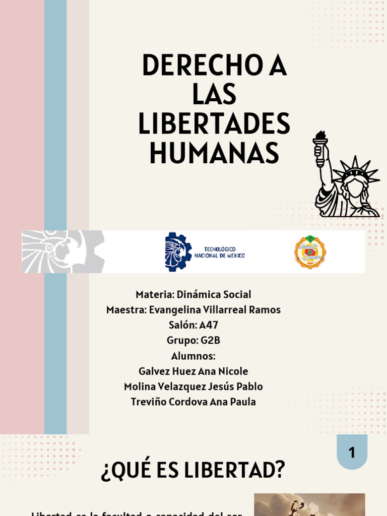 Derecho A La Libertades Humanas - DS | PDF | Libertad | Derechos humanos