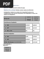 Cálculo de la TSS y sus Componentes | PDF | Salario | Salario mínimo