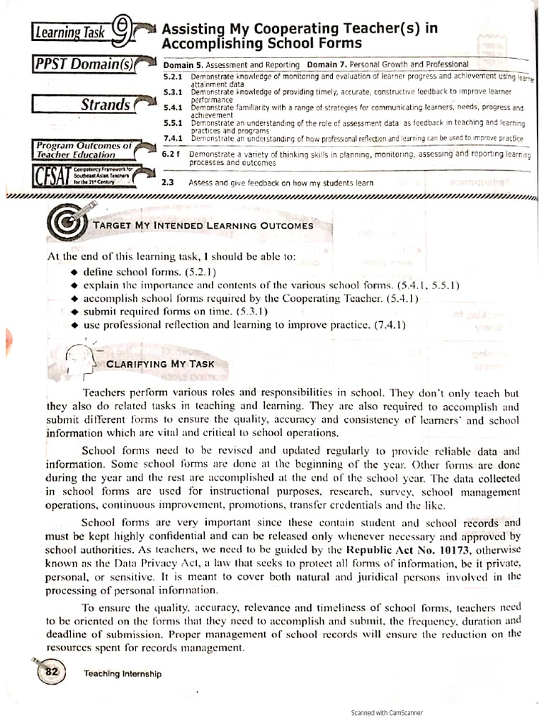 Learning Task 9 | PDF