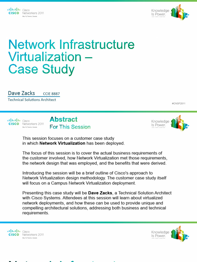 BEST case study about virtualziation | PDF | Virtual Private Network | Networking