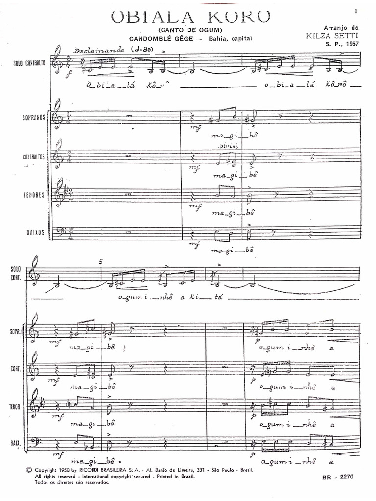 Obialá Kôrô - Kilza Setti | PDF