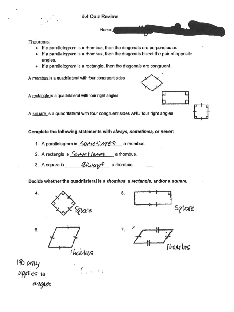 Theorems:: ID On Ly | Download Free PDF | Rectangle | Geometry