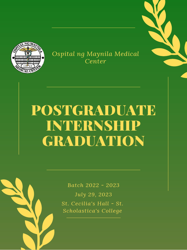OMMC-PGI-2023-GRADUATION-PROGRAM | PDF