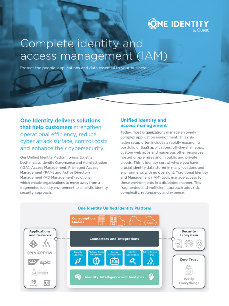 Complete Identity and Access Management Datasheet 166456 | Download Free PDF | Security ...