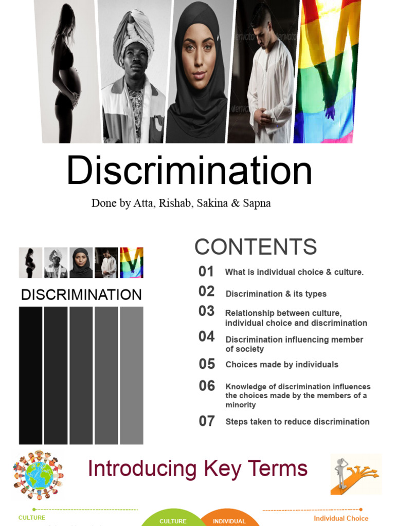 Econ 102- Discrimination | PDF | Discrimination | Minority Group
