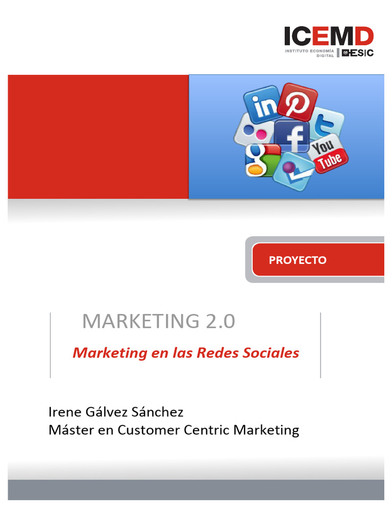 Estudio Marketing en Redes Sociales | PDF | Facebook | Servicio de redes sociales