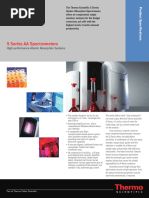 Agilent AA 240:280 Data Sheet | PDF | Atomic Absorption Spectroscopy | Spectrometer