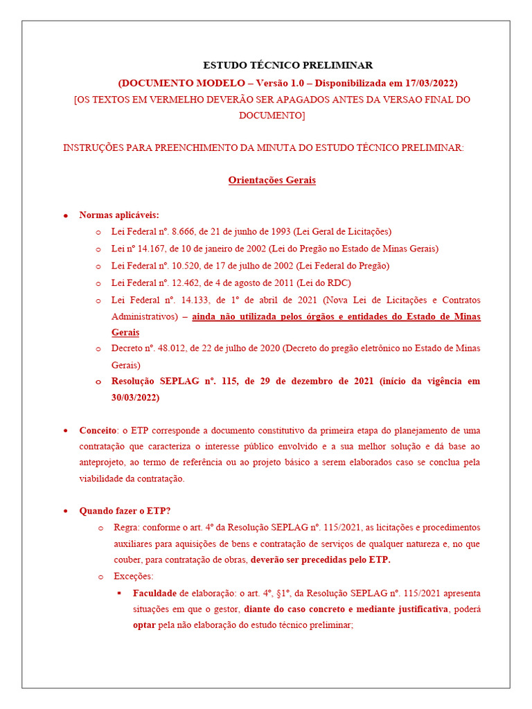 Modelo Etp Final 2 | PDF | Economia | Ambiente natural