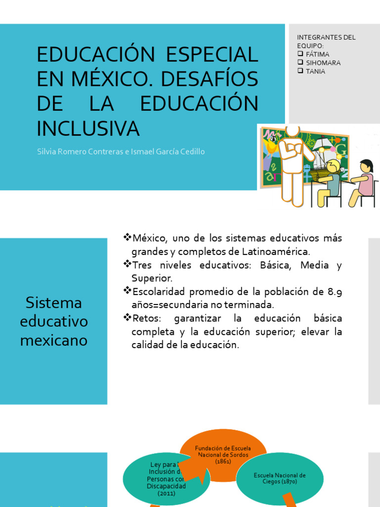 Desafíos de la Educación Inclusiva en México | PDF | Educación especial ...