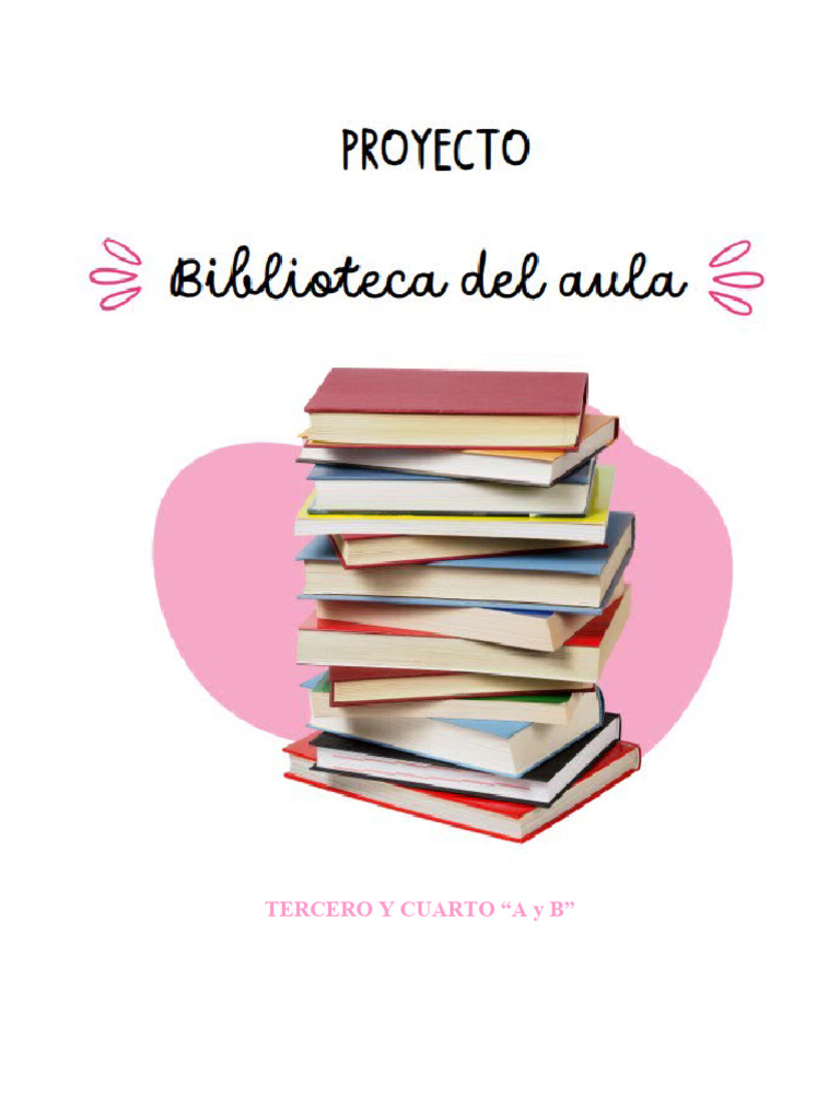 Proyecto Biblioteca Áulica 3ro y 4to A y B 2024 | PDF
