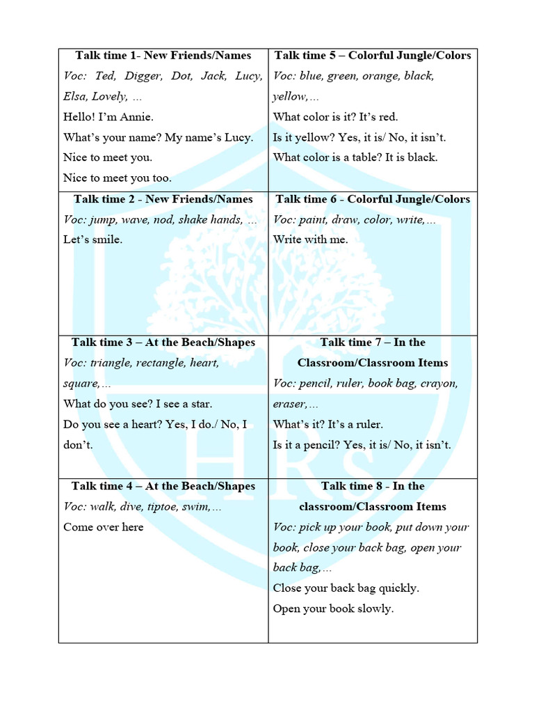 Talk time 1-48 | PDF