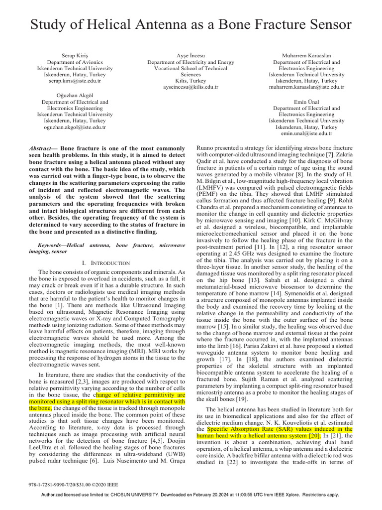Study_of_Helical_Antenna_as_a_Bone_Fracture_Sensor | PDF | Medical ...