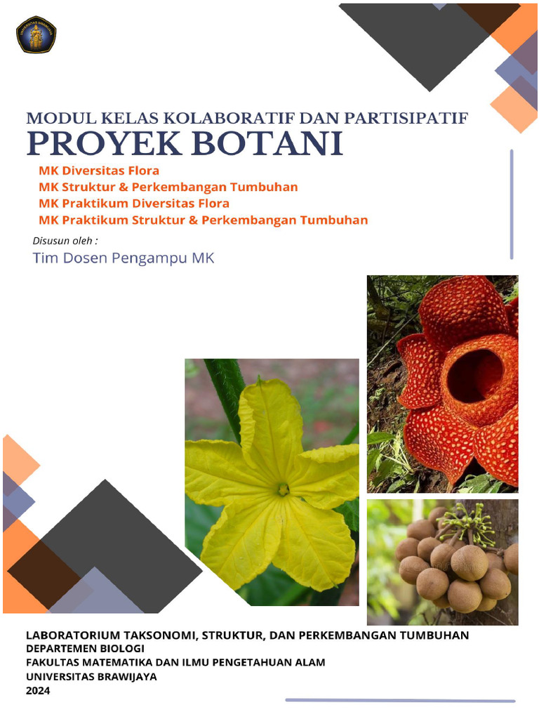 Modul Proyek Botani - Dbub 2024-Final | PDF