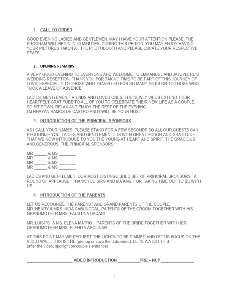 New Script Wedding Pdf Wedding Fashion Related Occasions 