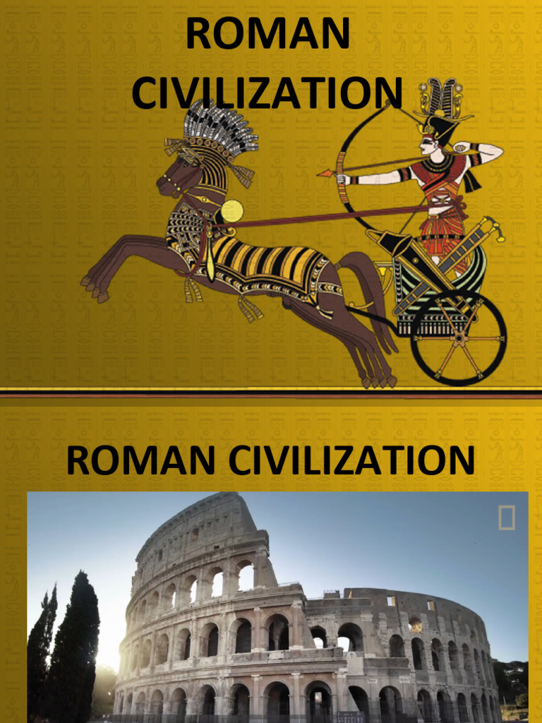 Roman Civilization: Achievements and Innovations | PDF | Social Science ...