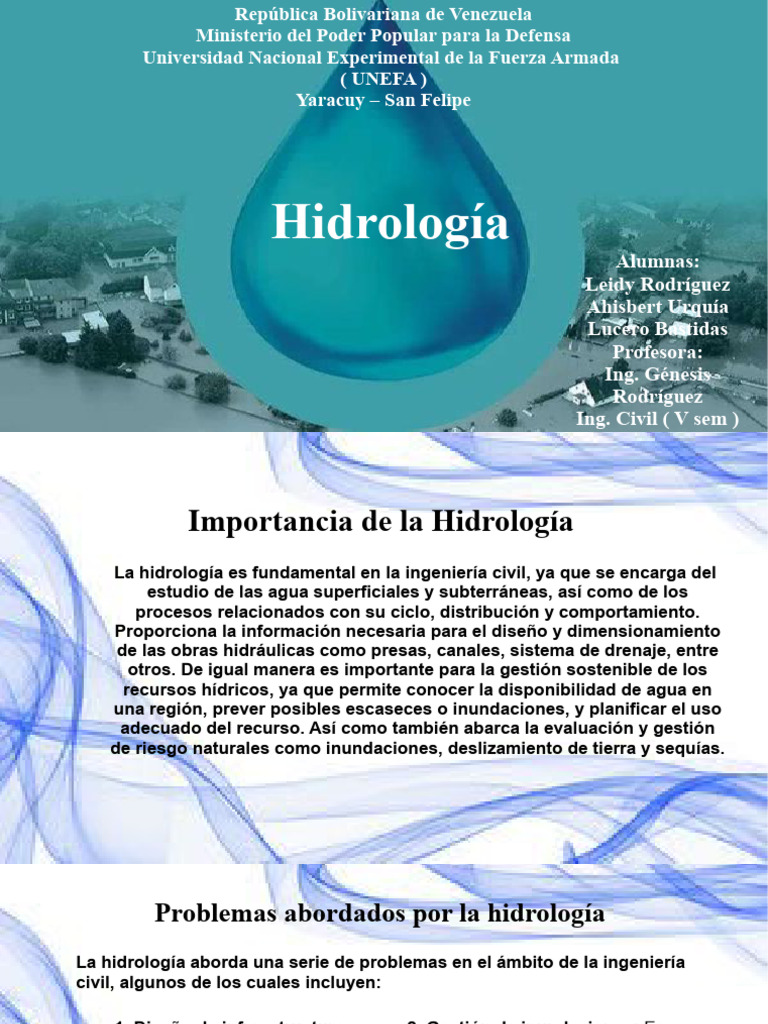 Hidrologia Lucero | PDF | Clima | Entorno natural