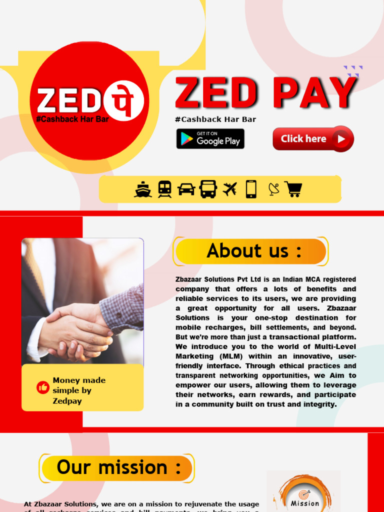 Zed Pay Full Plan | PDF | Credit Card | Economies