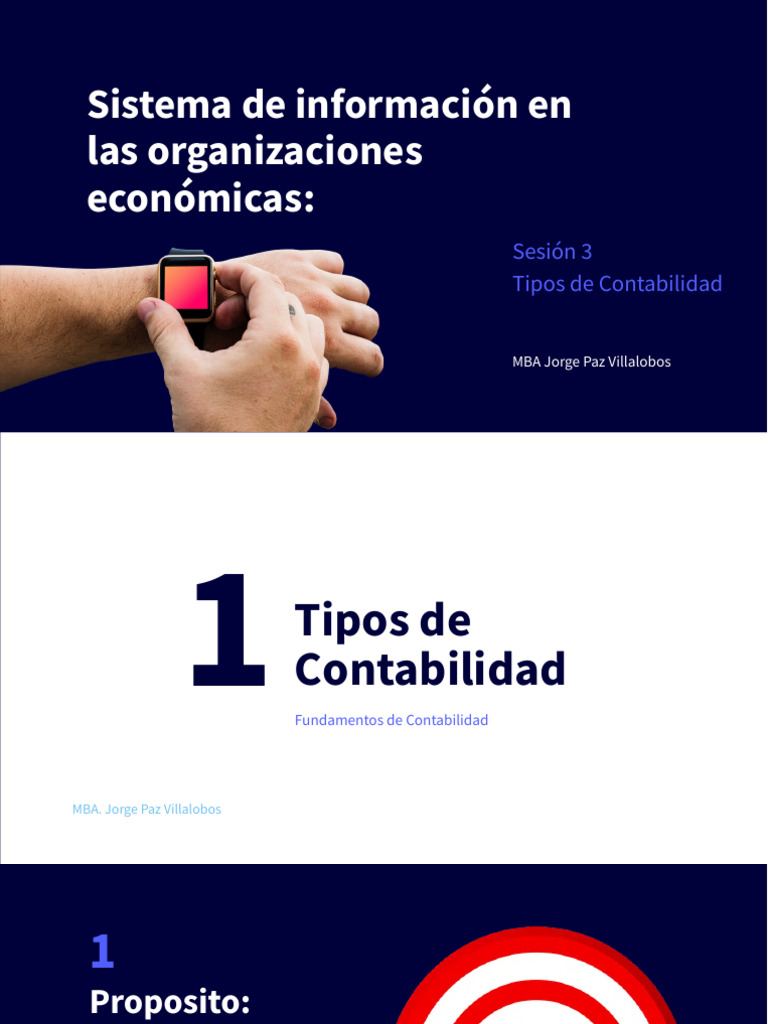 S3-Tipos de Contabilidad | PDF | Contabilidad | Contabilidad financiera