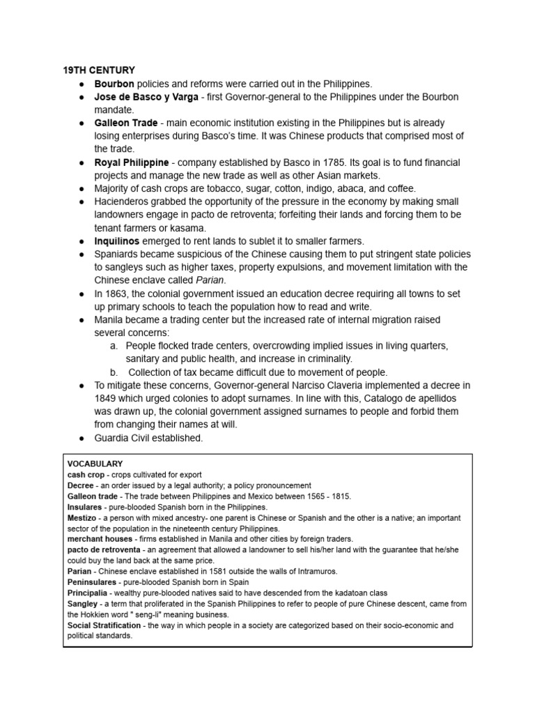 Life and Works of Rizal Reviewer CH6 | PDF | New Spain