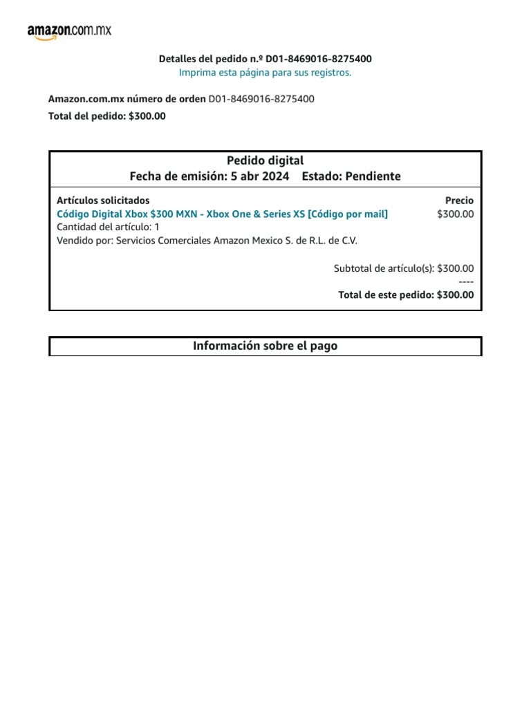 .MX - Resumen de Pedidos Digitales | PDF