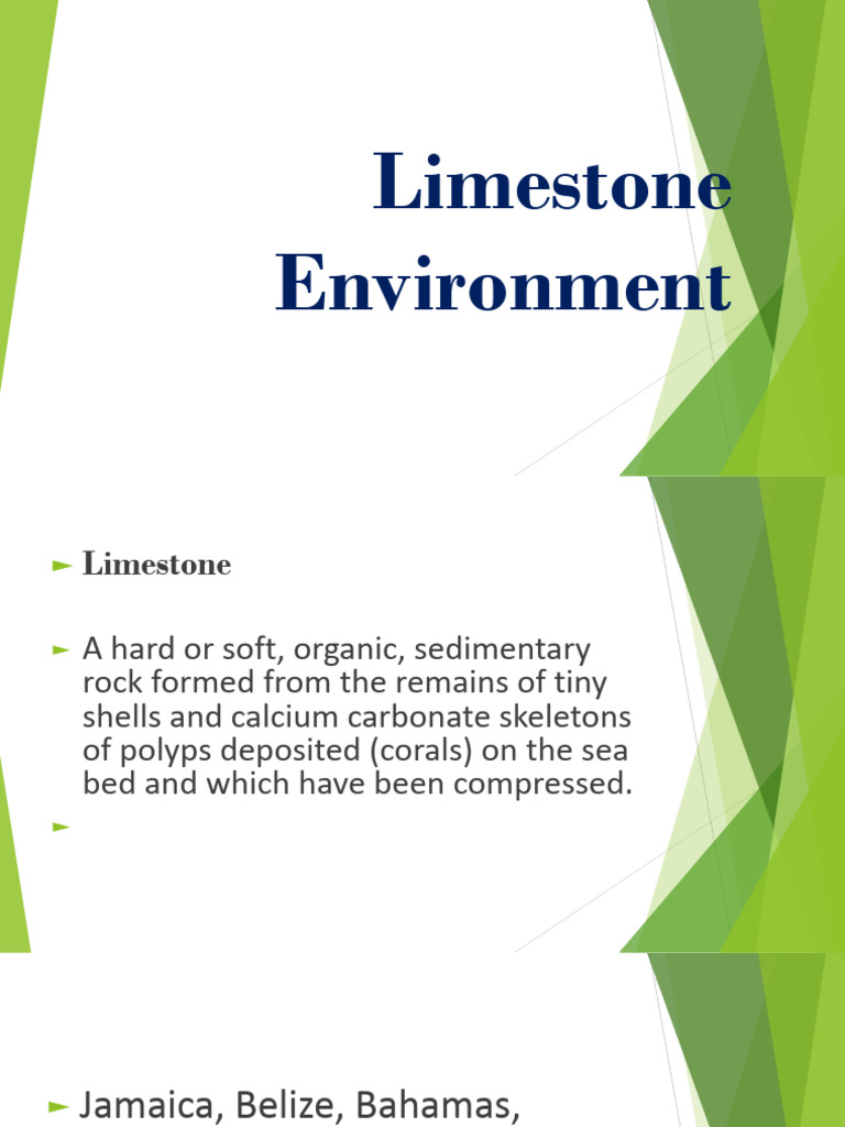 Limestone Environment | PDF | Limestone | Sinkhole