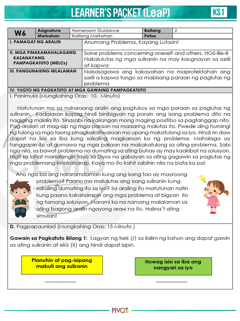 Q3 HGP 2 Week 6 | PDF