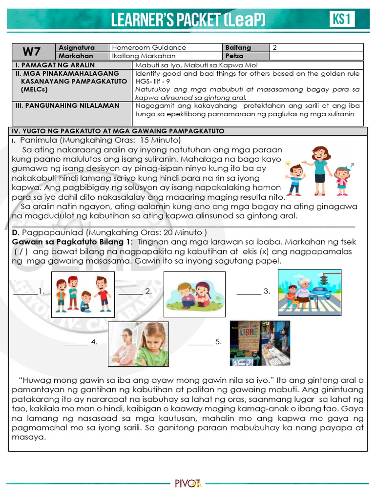 Q3 HGP 2 Week7 | PDF