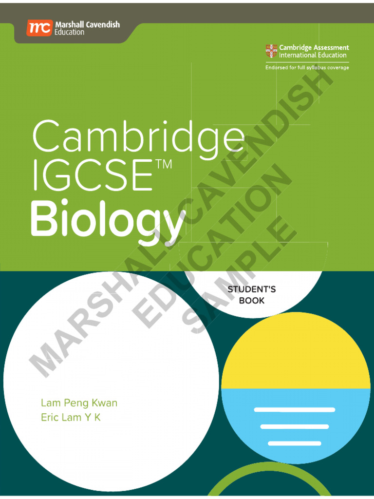 Mce Cambridge Igcse Biology SB Sample - Flat | PDF