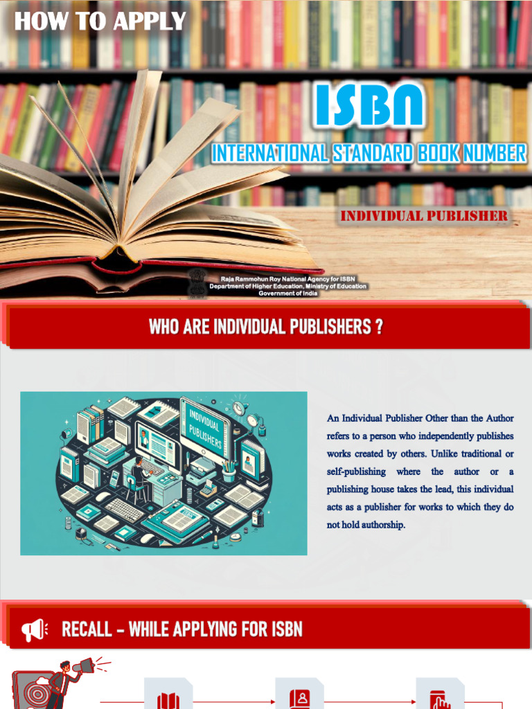 How To Apply - Individual Publisher | PDF | Publishing | Written ...