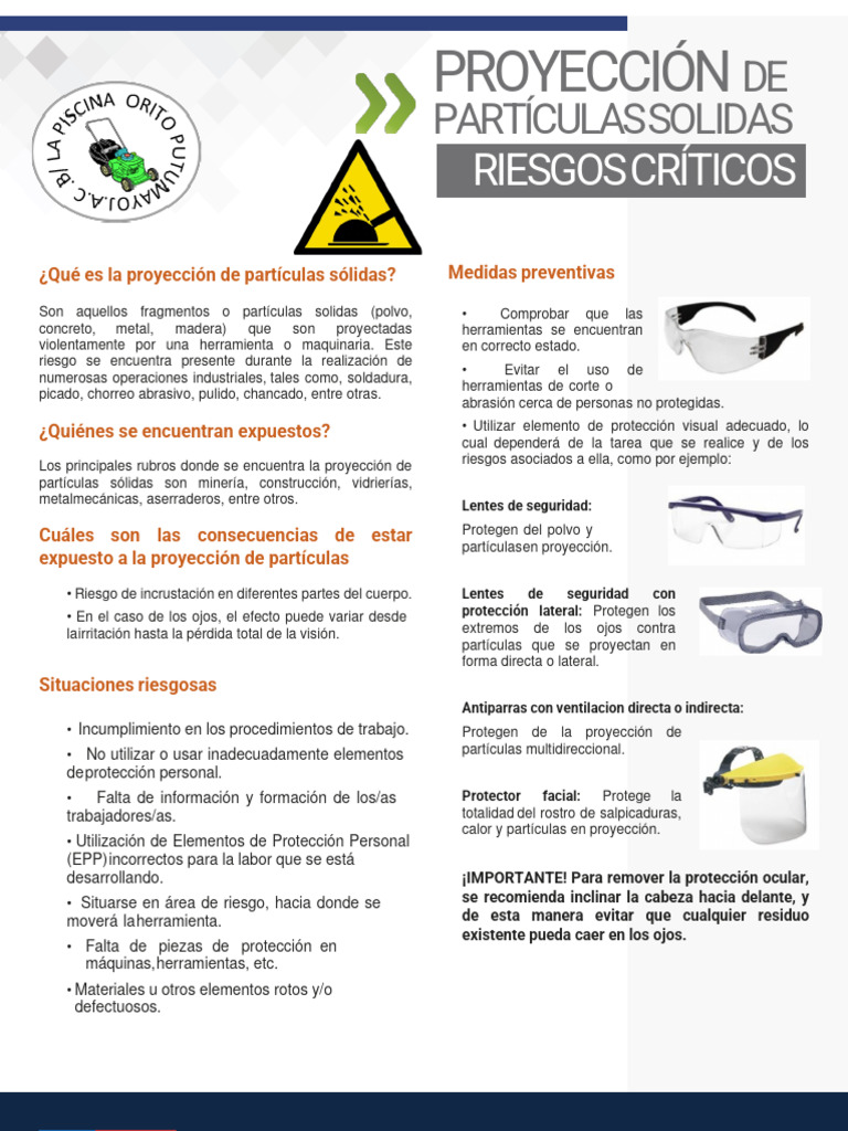003 Ficha Proyeccion Particulas | PDF | Materiales